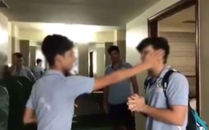 Noida: Class 10 student slaps classmate brutally for Snapchat video ...