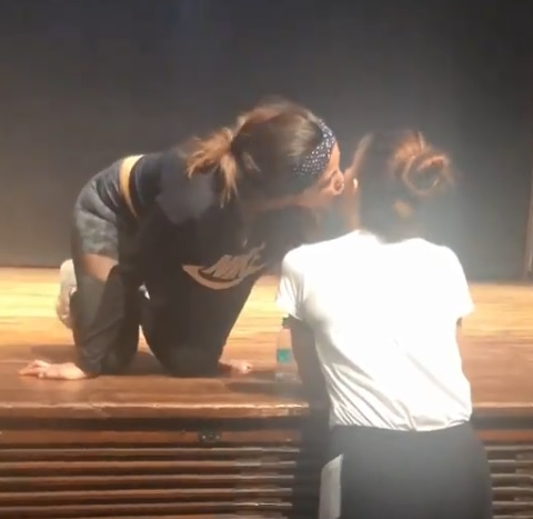 VIDEO: Daisy Shah planting peck on Jacqueline Fernandez's cheek is the ...