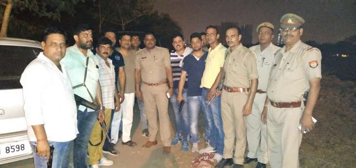 Noida Police nabs 3 criminals after high-speed chase and encounter near ...
