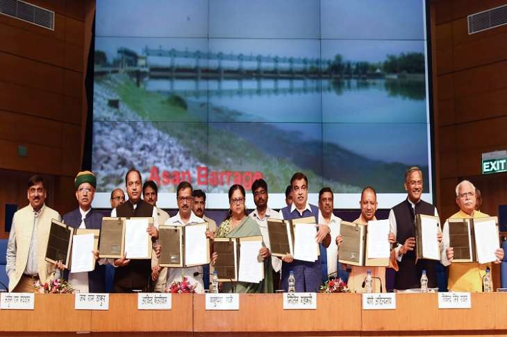 Centre signs MoU with six states for construction of Lakhwar dam in ...