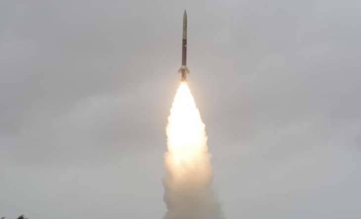 DRDO test fires indigenous ballistic missile 'Prahar' from Chandipur ...