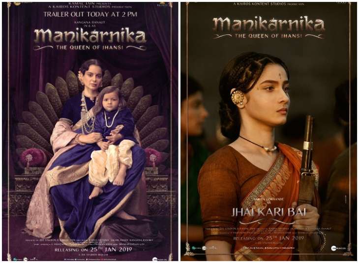 Manikarnika: The Queen of Jhansi: Kangana Ranaut to Ankita Lokhande, see all character posters ...