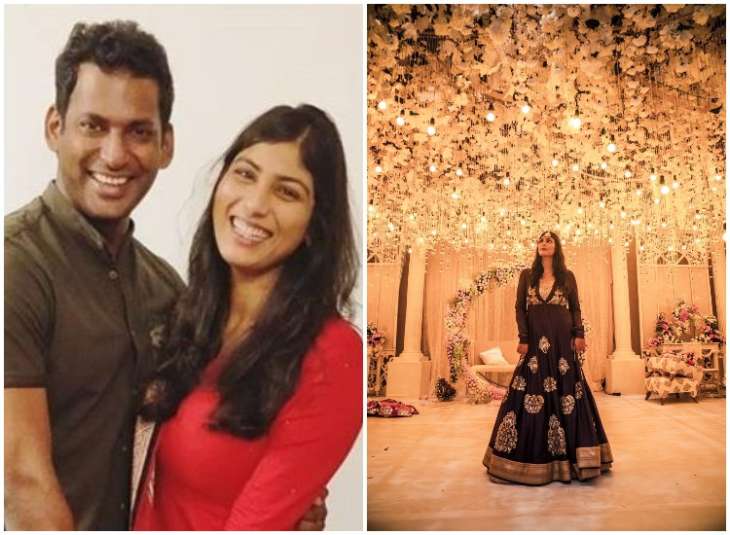 Pics: Tamil star Vishal engaged to Anisha Alla Reddy, wedding to take ...