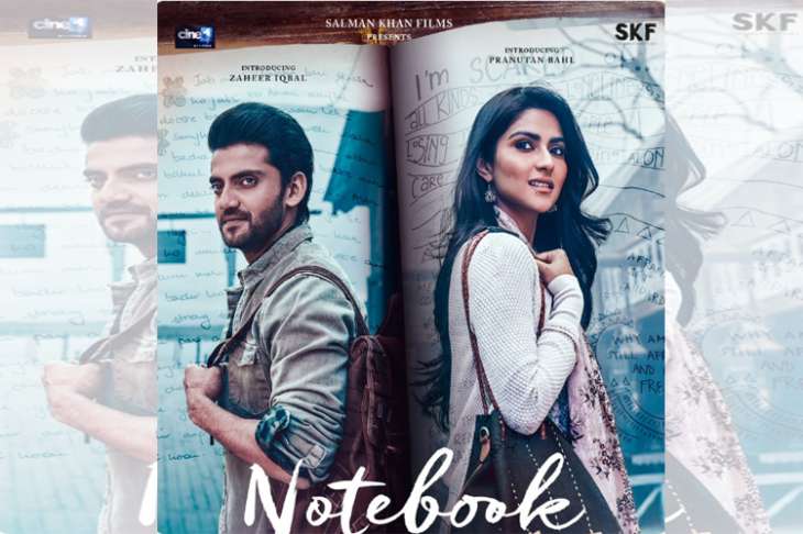 Notebook new poster: Salman Khan introduces Pranutan Bahl and Zaheer ...