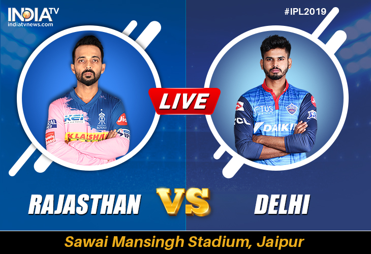 Live Cricket Streaming, Rajasthan Royals vs Delhi Capitals: Watch Live Match RR vs DC IPL 2019 ...
