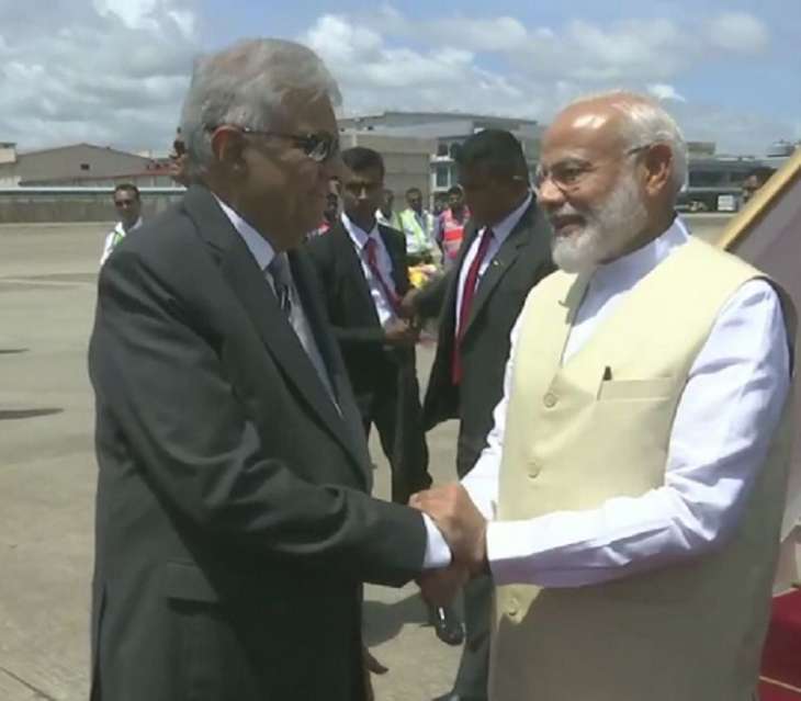 PM Modi arrives in Sri Lanka on second leg of his first foreign visit ...