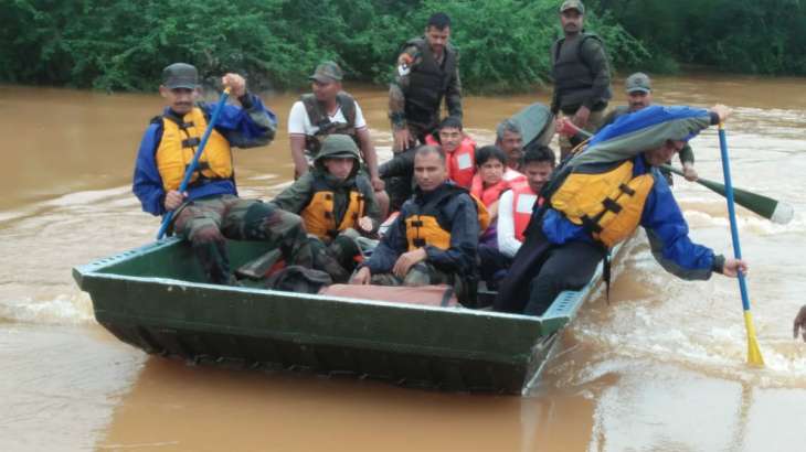 83 NDRF teams dispatched for flood relief, rescue in four states: Home ...