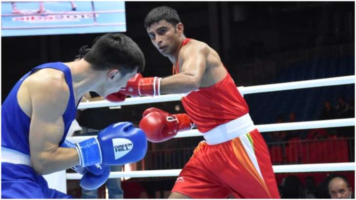 World Boxing Championship: Manish Kaushik wins bronze in his debut ...