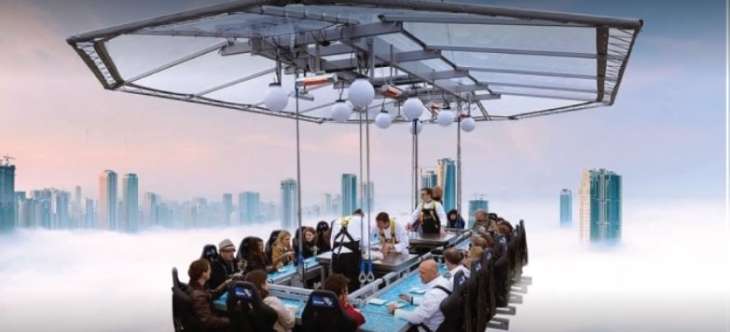 A restaurant in Noida serves food 160 feet up in the air | Offbeat News ...