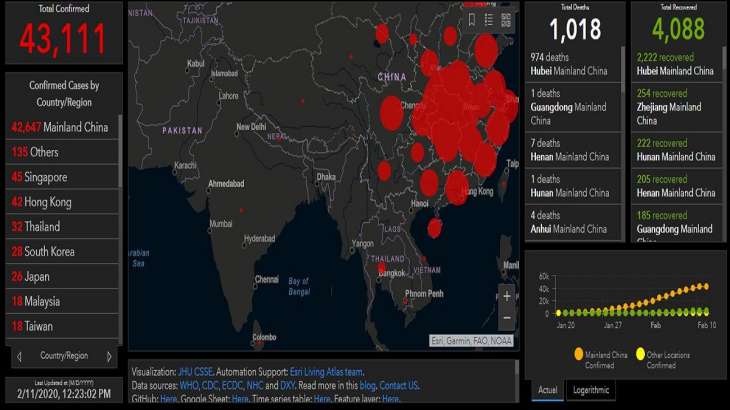 Interactive map shows global coronavirus spread in realtime | World ...