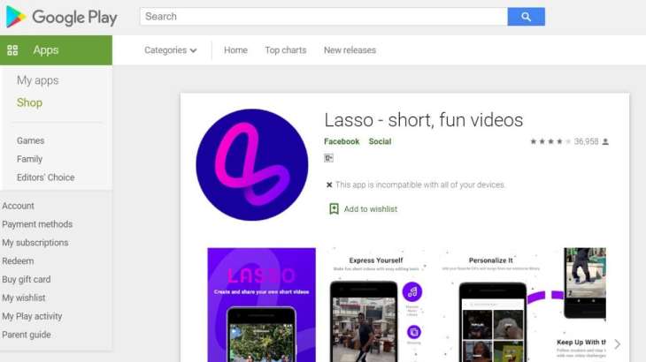 After Hobbi, Facebook to shut down its first TikTok clone Lasso: Here's ...