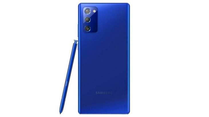 Samsung Galaxy Note 20 Mystic Blue colour variant availability details ...