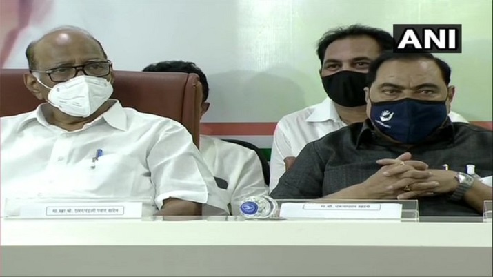 Eknath Khadse Joins Ncp Sharad Pawar Bjp Latest News Maharashtra
