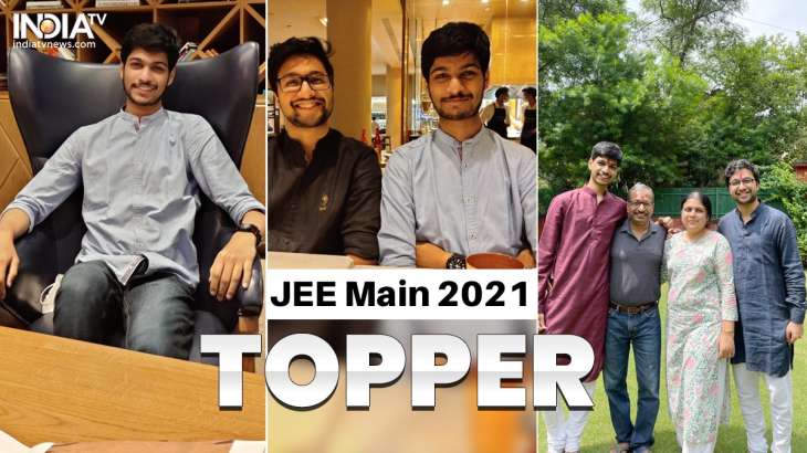 jee main, jee main topper, jee main topper Ruchir Bansal, jee main 2021 ...