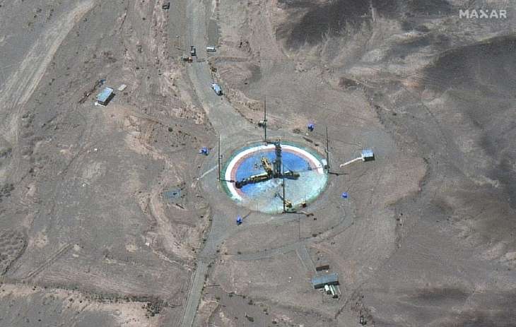 Iran preparing for rocket launch? Satellite image suggests so amid ...