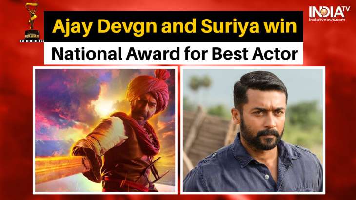 Ajay Devgn wins National Film Award for Best Actor for Tanhaji, shares ...