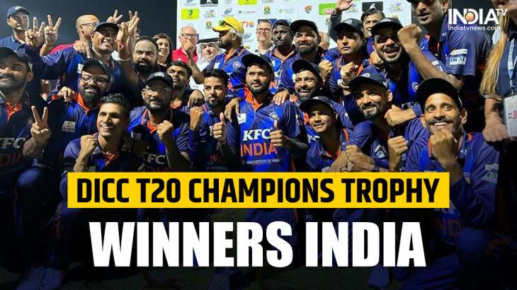 India clinch DICC T20 Champions trophy after beating South Africa in ...