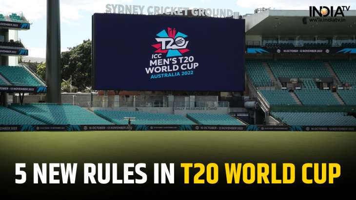 T20 World Cup 2022: How new rules will work in T20 World Cup? | Cricket ...