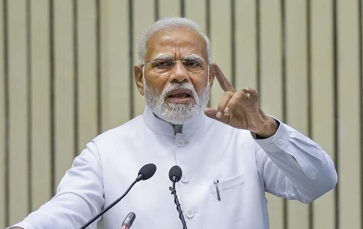 PM Modi unveils logo, theme and website of India's G20 presidency | India News – India TV