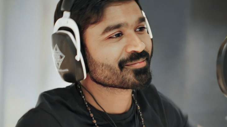Dhanush shares video of him singing few lines from first single of ...