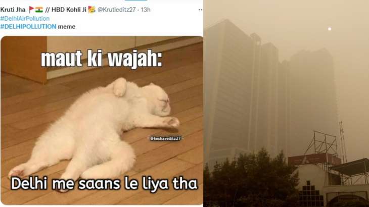 Delhi Pollution memes take over Twitter as AQI goes from bad to severe. See funny ones here ...