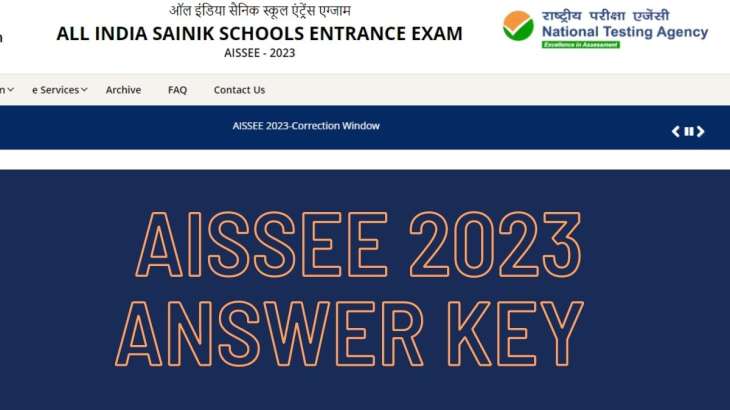 Sainik School Entrance Exam 2023 AISSEE answer key to release soon ...