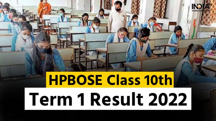 HPBOSE Class 10th term 1 result 2022 released know how to download ...