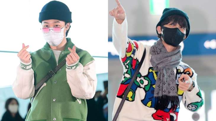 BTS Jimin and Jhope leave for Paris Fashion Week; fans claim 'Kings Of Fashion Are Here ...