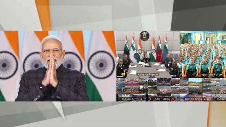 Armed Forces PM Modi interacts with the first batch of Agniveers ... Armed Forces PM Modi interacts with the first batch of Agniveers ...