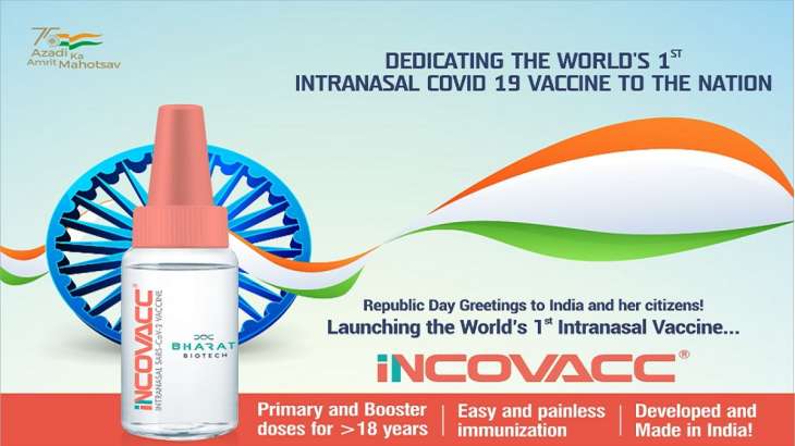 COVID-19: 3 lakh doses of intranasal iNCOVACC vaccine sent to hospitals ...