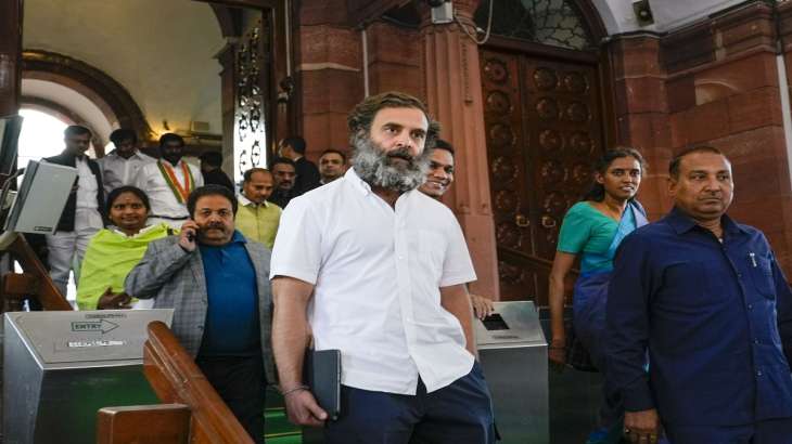 PM Modi hands were shaking during speech Rahul Gandhi attacks govt over ... PM Modi hands were shaking during speech Rahul Gandhi attacks govt over ...