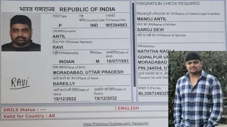 Delhi Police Special Cell team detains most-wanted gangster Deepak ...