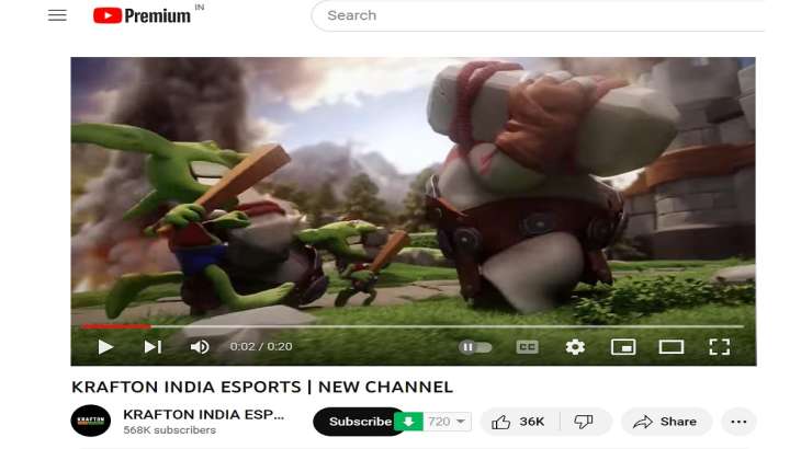 Krafton launches esports channel in India | Technology News – India TV