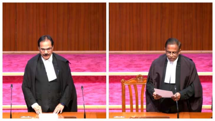 Prashant Mishra, KV Viswanathan take oath as Supreme Court judges ...
