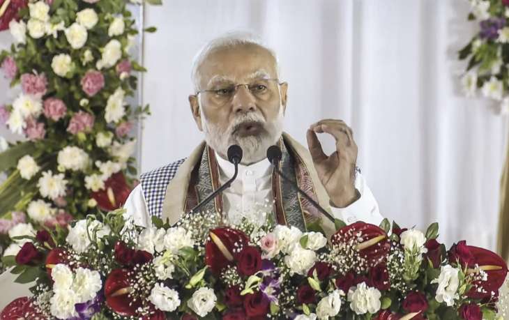 PM Modi lays foundation stone of development projects worth over Rs 24,300 cr in Rajasthan's ...