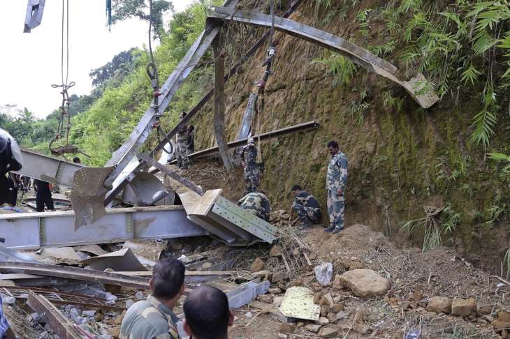 Mizoram bridge collapse: 23 workers from West Bengal feared dead, 3 injured; rescue operation ...