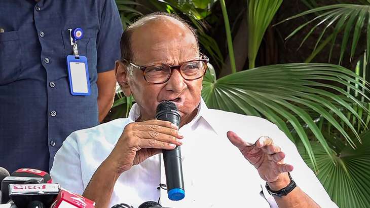 Sharad Pawar says Ajit Pawar is our leader there is no split in NCP supremo big statement ...