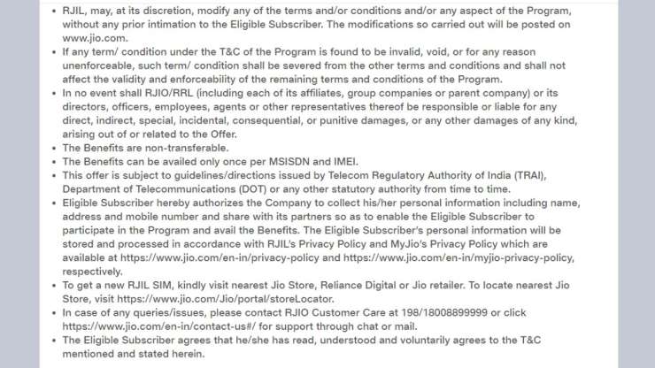 Jio unveils ‘Happy New Year Offer 2024' with extended validity on ...