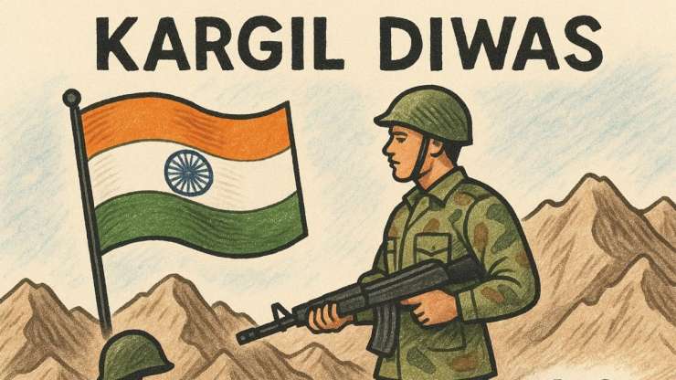 Kargil Vijay Diwas 2025 drawing and poster ideas | Events News – India TV