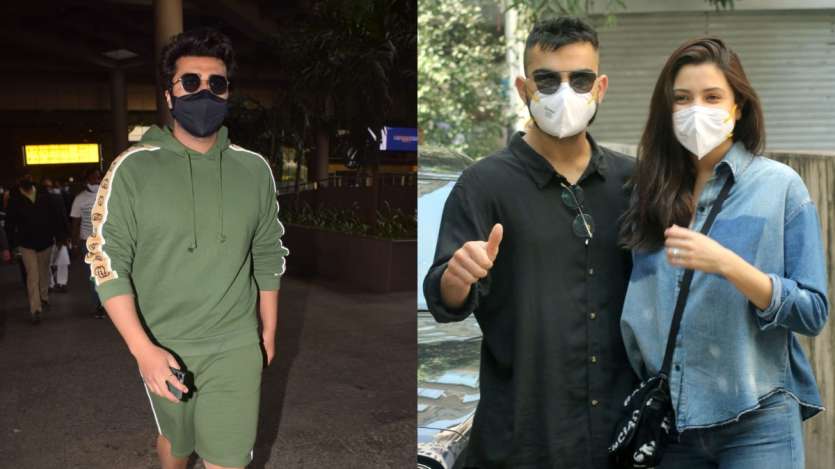 SPOTTED! Arjun Kapoor turns heads at airport, Anushka-Virat make first ...