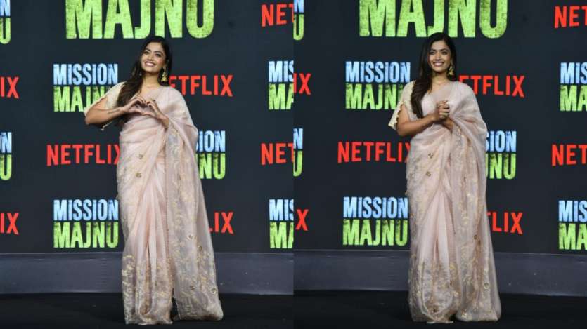 Mission Majnu: Sidharth Malhotra and Rashmika Mandanna dazzle at ...