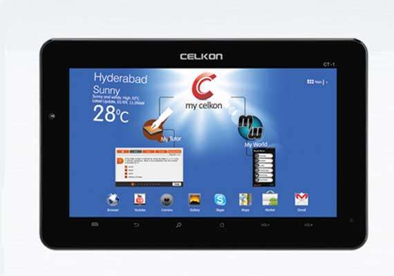 Celkon launches SIM-based android tablet, priced at Rs 7499 | India ...