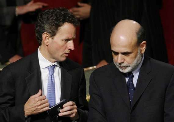 Geithner, Bernanke discuss reforms, US economy with India Inc | India ...