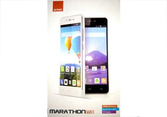 Gionee launches Marathon M3 with 5000 mAh battery at Rs 13999 | India ...
