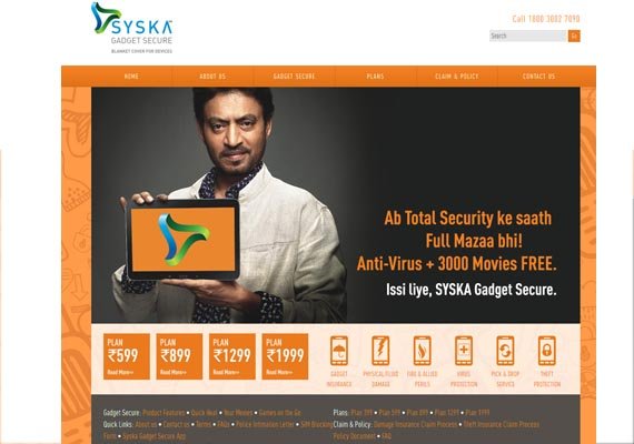 Syska launches gadget insurance in India; plans start from Rs 599 ...