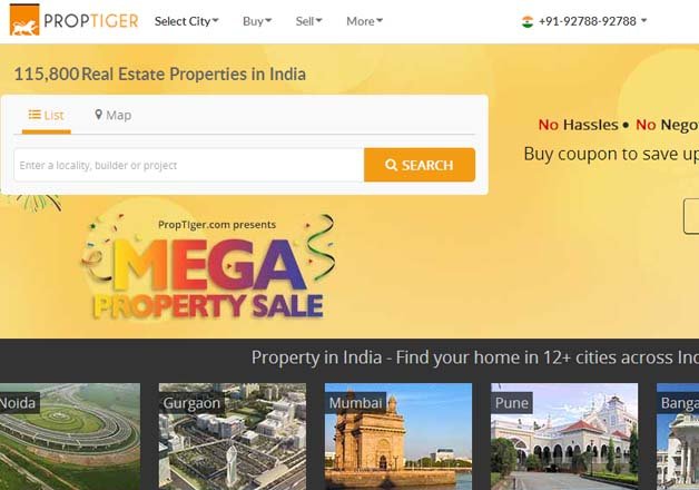 PropTiger enters secondary market property deals space | India News ...