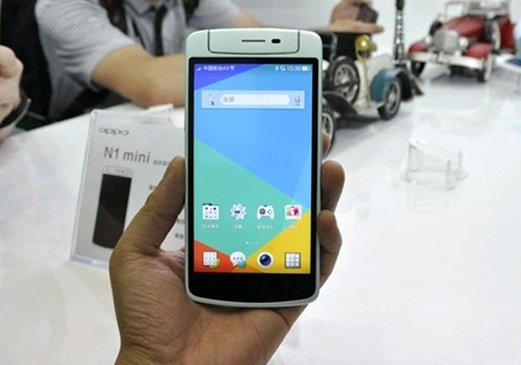Oppo N1 Mini with 13-megapixel swivel camera launched at Rs 26,990 ...