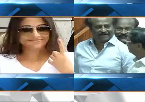 Big B, Aamir, Shah Rukh, Vidya, Rajinikanth: B'wood celebs flock at ...