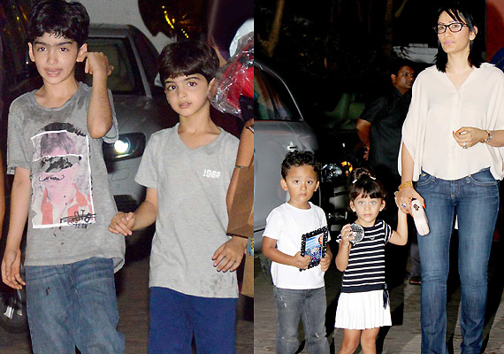 Hrehaan, Hridaan, Shahran, Iqra attend Viaan's 2nd birthday bash (see ...