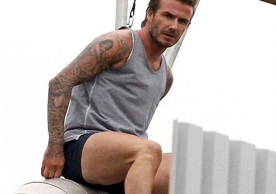 David Beckham back in briefs! (view pics) | Lifestyle News – India TV